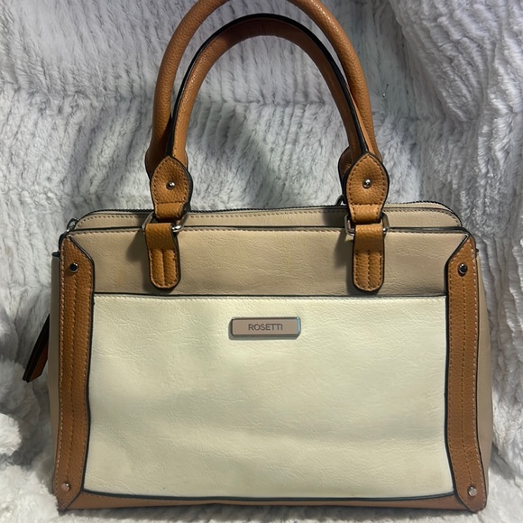 Rosetti | Bags | Rosetti Bagpurse Creambeigebrown Medium Sized Handbag ...